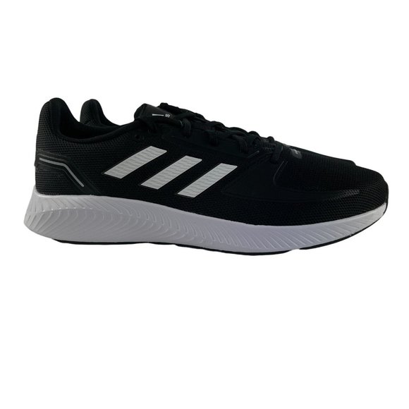 adidas | Shoes | Adidas Mens Runfalcon 2 Black White Running Shoes ...